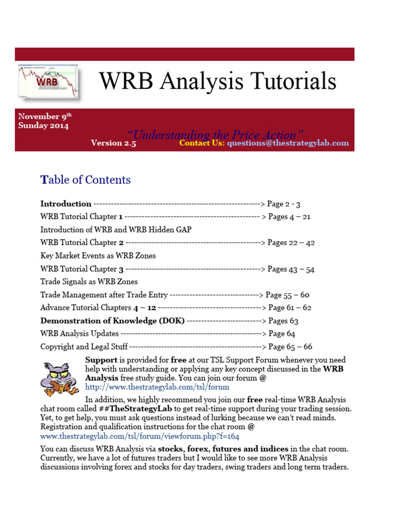 WRB Analysis Free Study Guide | PDF