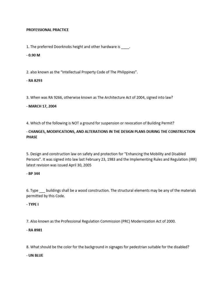 Professional Practice part 4 | PDF