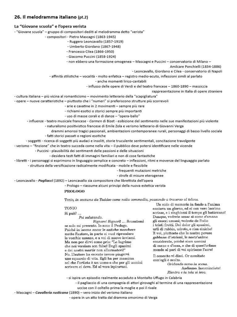 920096935-26. Il Melodramma Italiano-1 | PDF