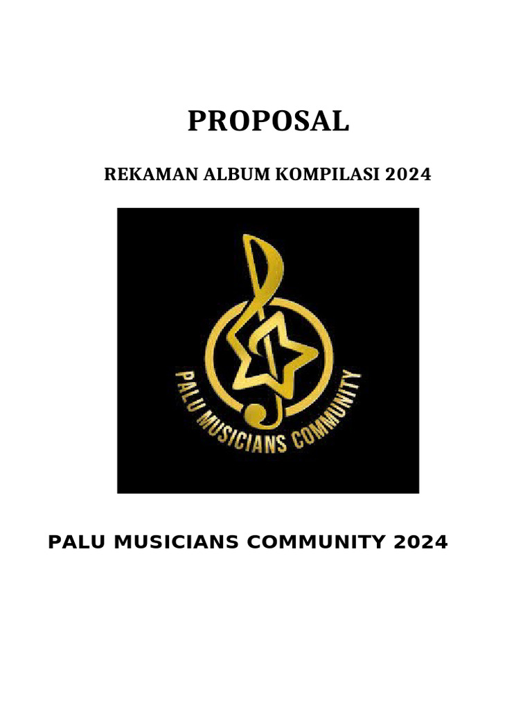 Proposal PMC Kompilasi 2024 | PDF