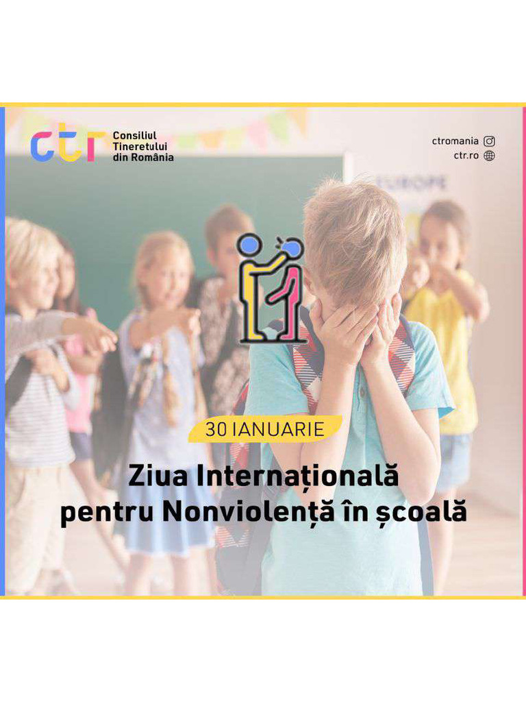 Afis Nonviolenta in Scoala | PDF