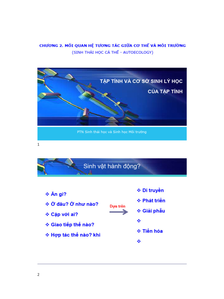 Bai Giang 5 - Tap Tinh | PDF