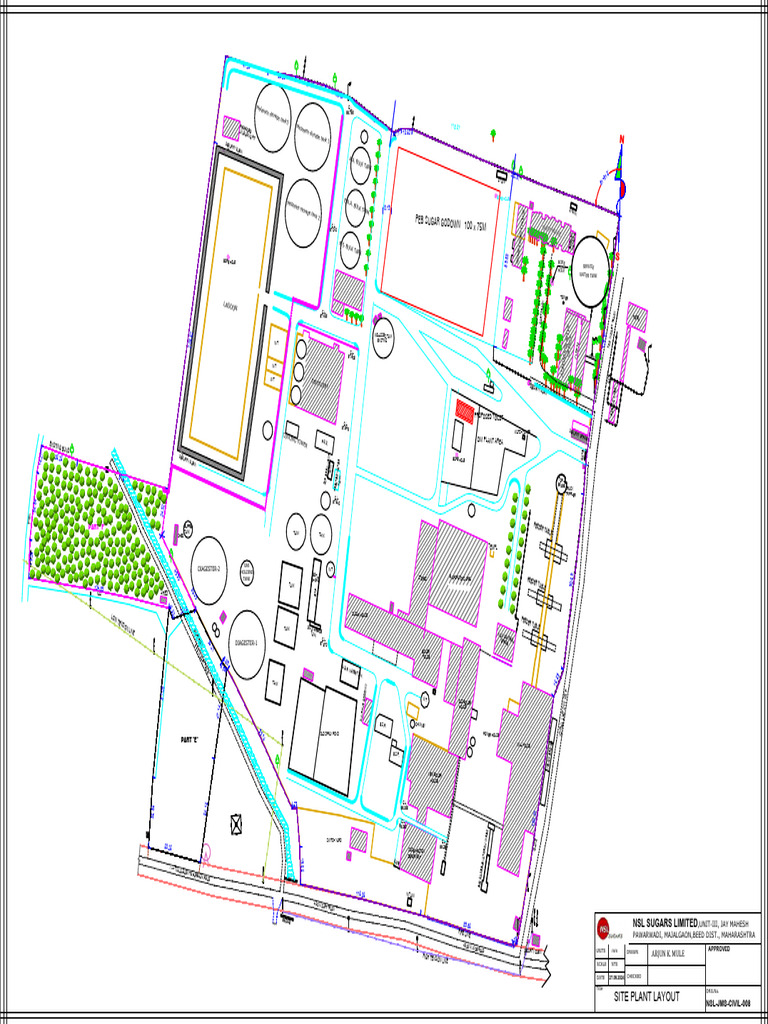 Site Plan - Locations - Total Area-Model | PDF