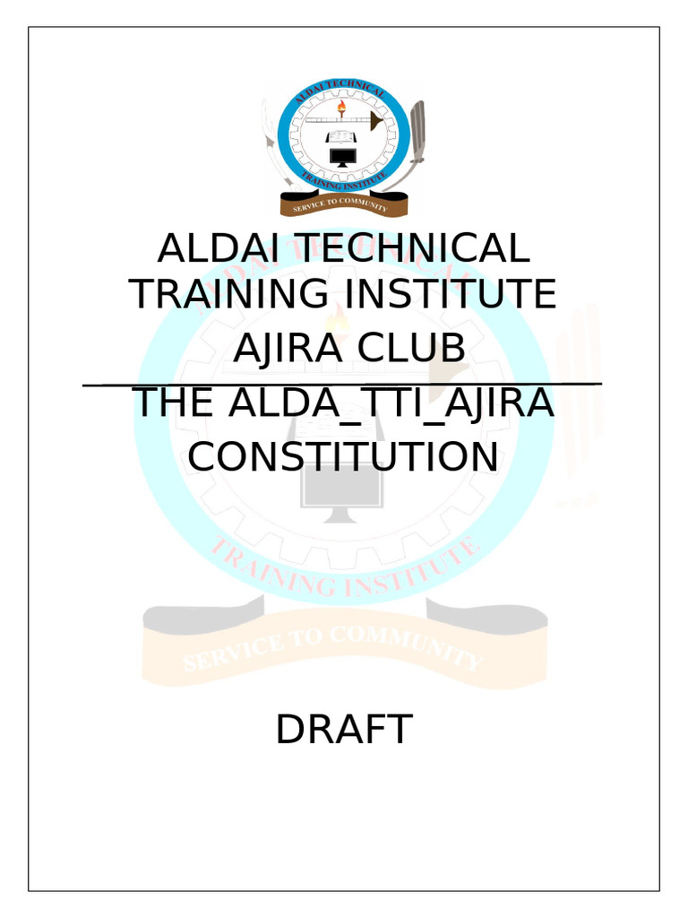 Aldai - AJIRA CONSTITUTION | PDF