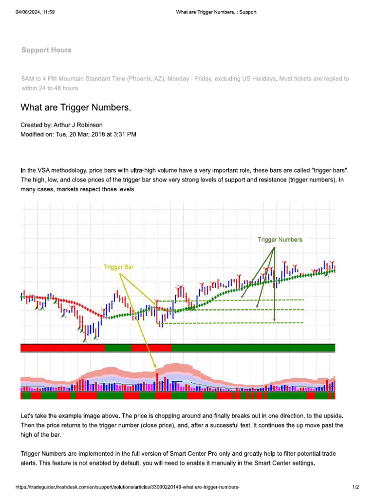 Trigger Numbers | PDF