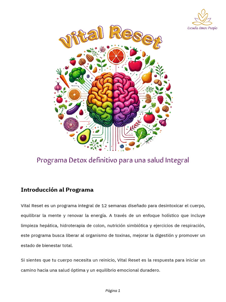 Vital Reset Programa Completo PDF | PDF