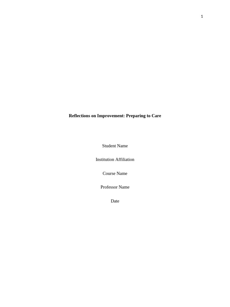 Professional Practice Learning Plan Reflection | PDF