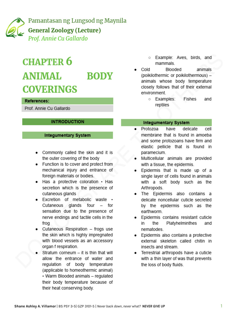 (Genzoo) CH6 Transes | PDF