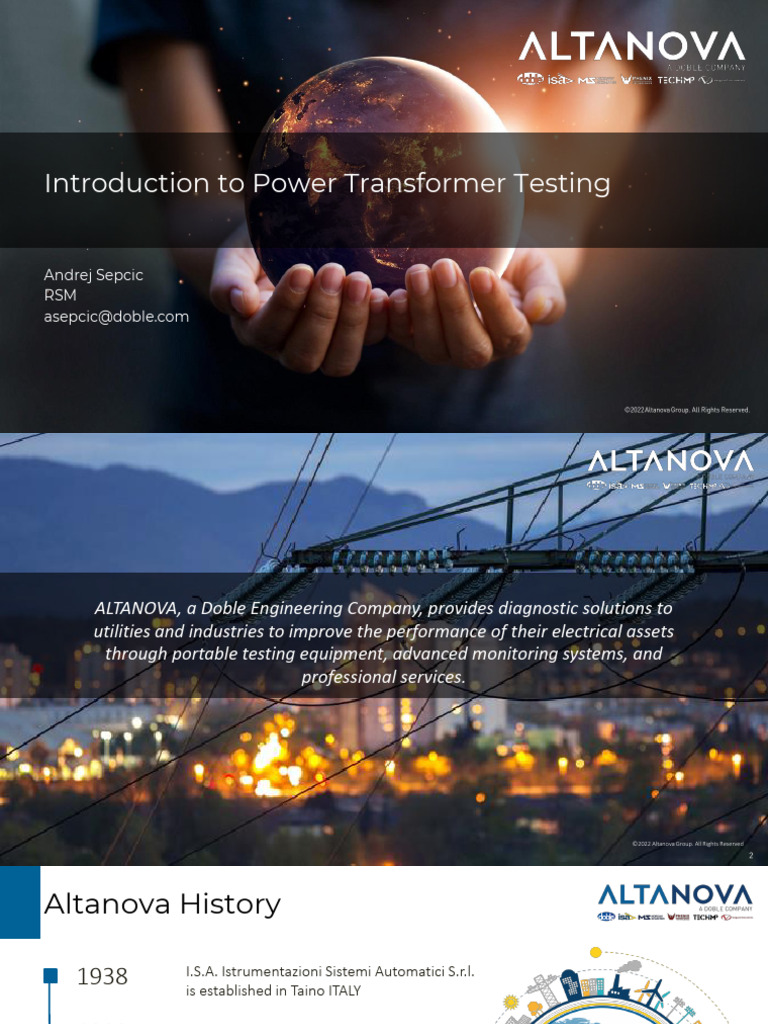 Introduction To Power Transformer Testing | PDF