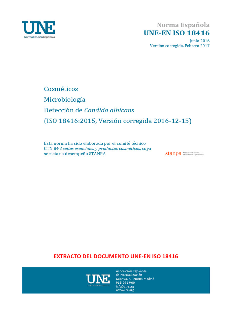 Une Iso 18416 | PDF
