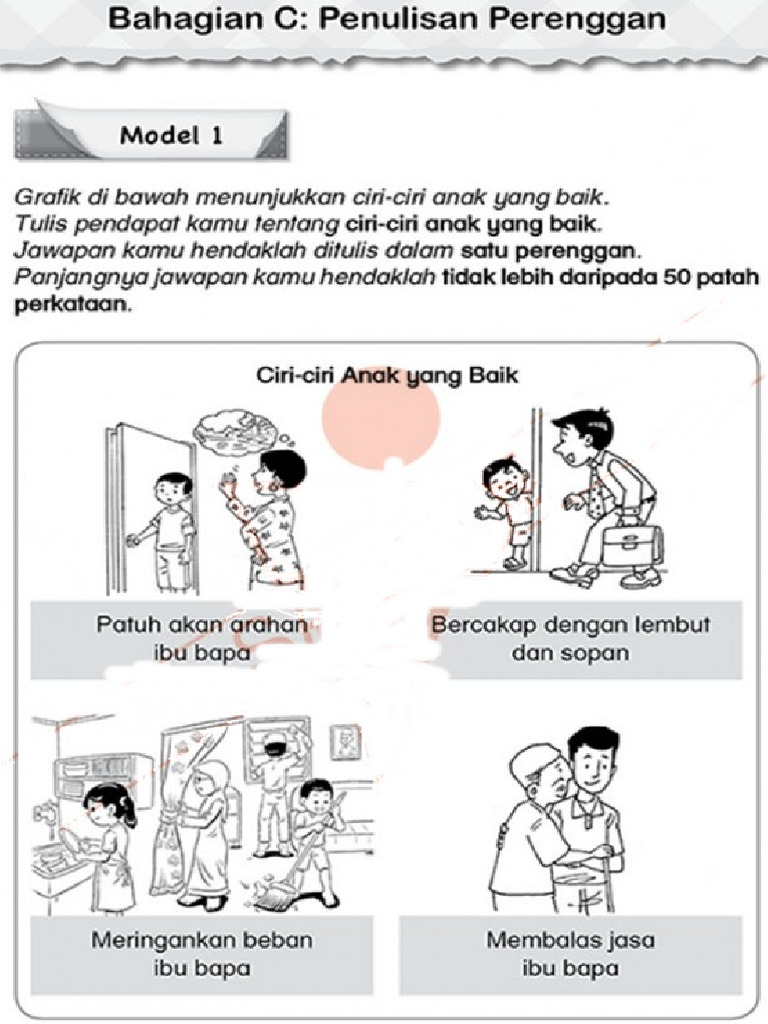 Penulisan Perenggan Latihan 1 | PDF