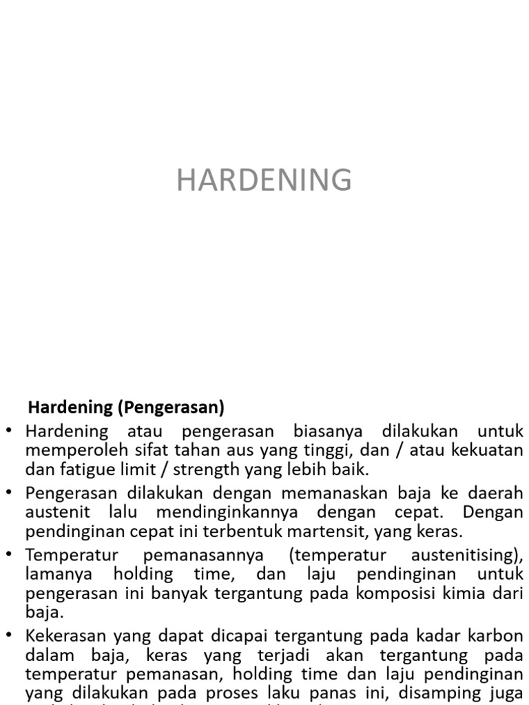 7 Hardening | PDF