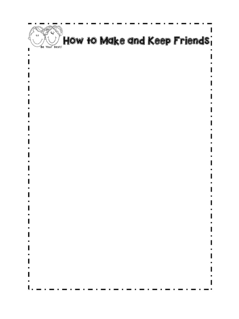 Make and Keep Friends | PDF
