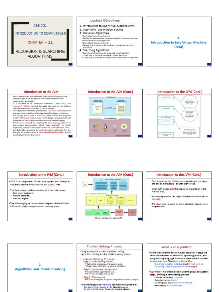 Week 05 Recursion&Searching | PDF