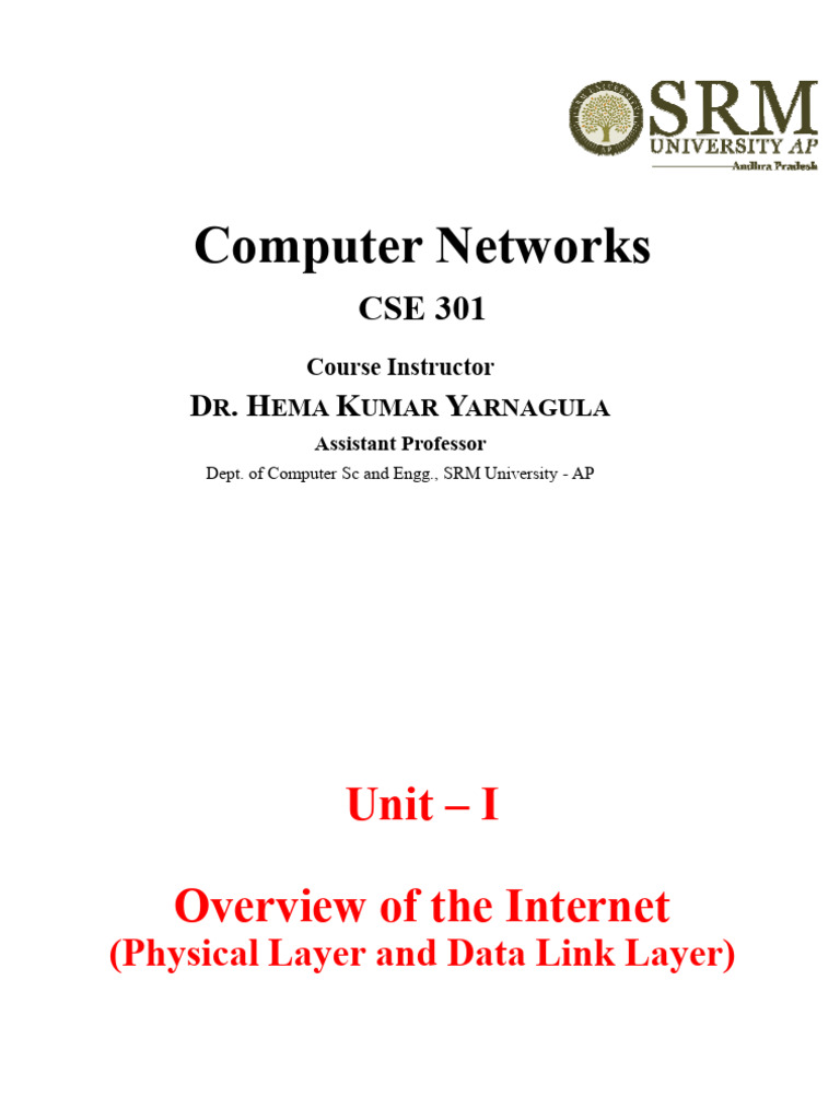 Cn Lecture 08 Error Correction Techniques Pdf