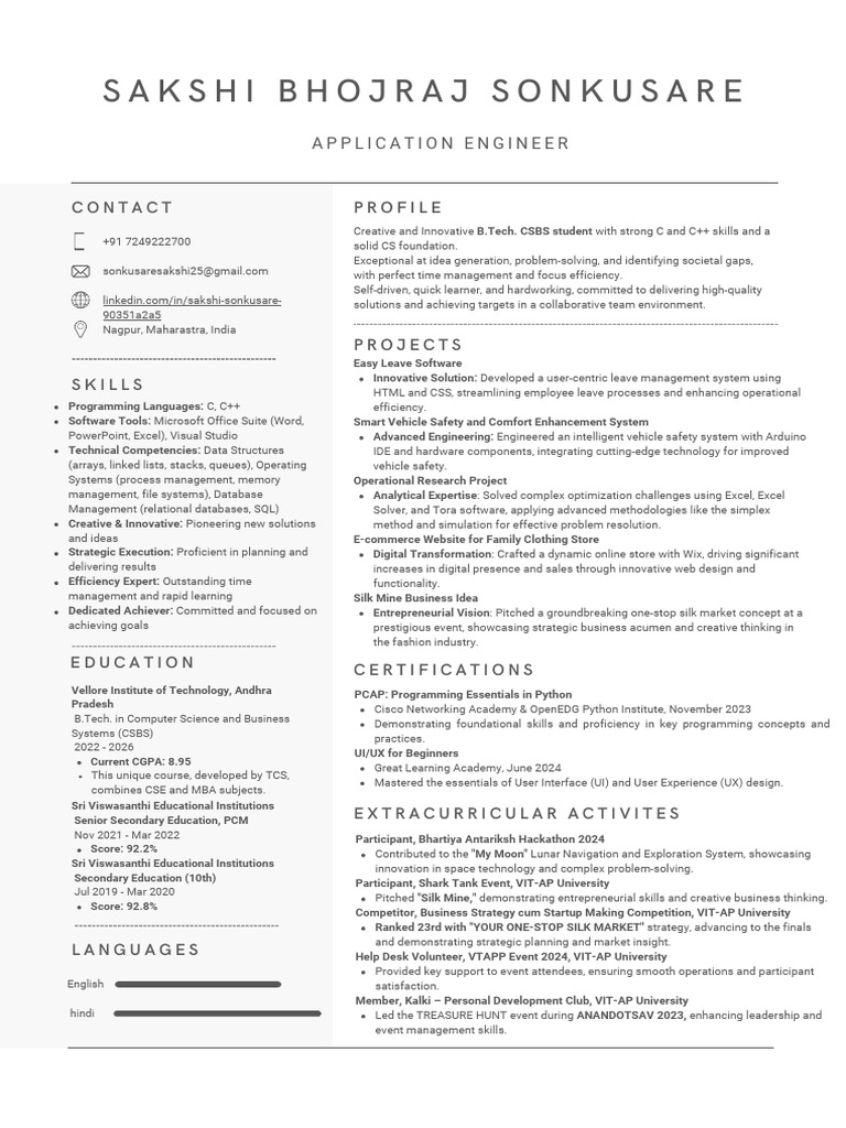 My Resume | PDF