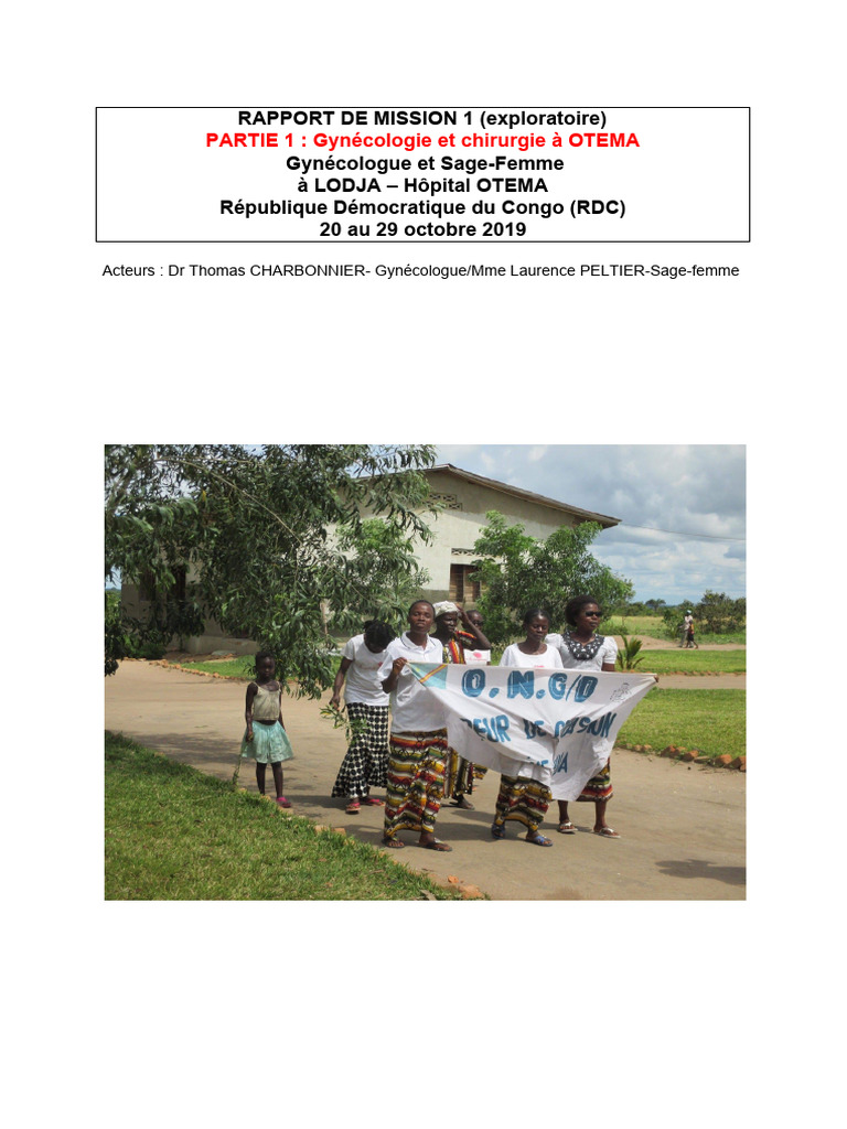 RDC RapportMissionEvaluation OtemaOct2019 | PDF