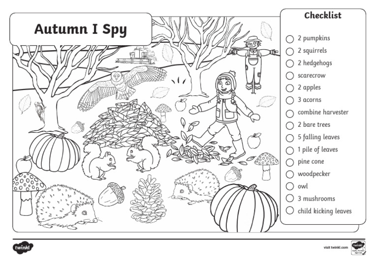 I Spy Autumn | PDF