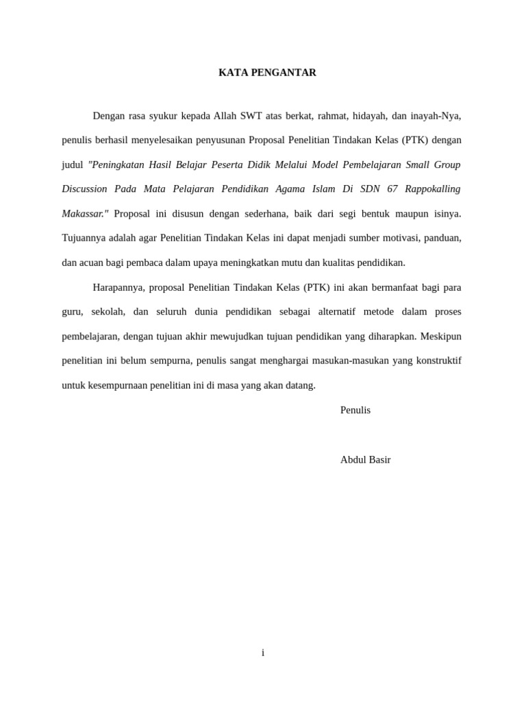 2 KATA PENGANTAR Basir | PDF