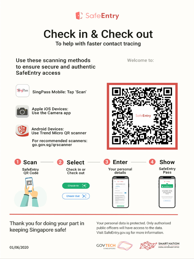 Safe Entry - BLK 408A Northshore Drive #17-194 | PDF