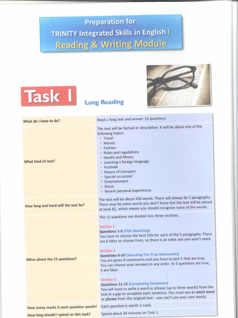 Trinity B1 Succeed English ISE I PDF | PDF