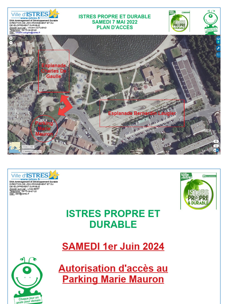 IPD 2024 - Affiche Autorisation Accès Parking Marie MAURON | PDF