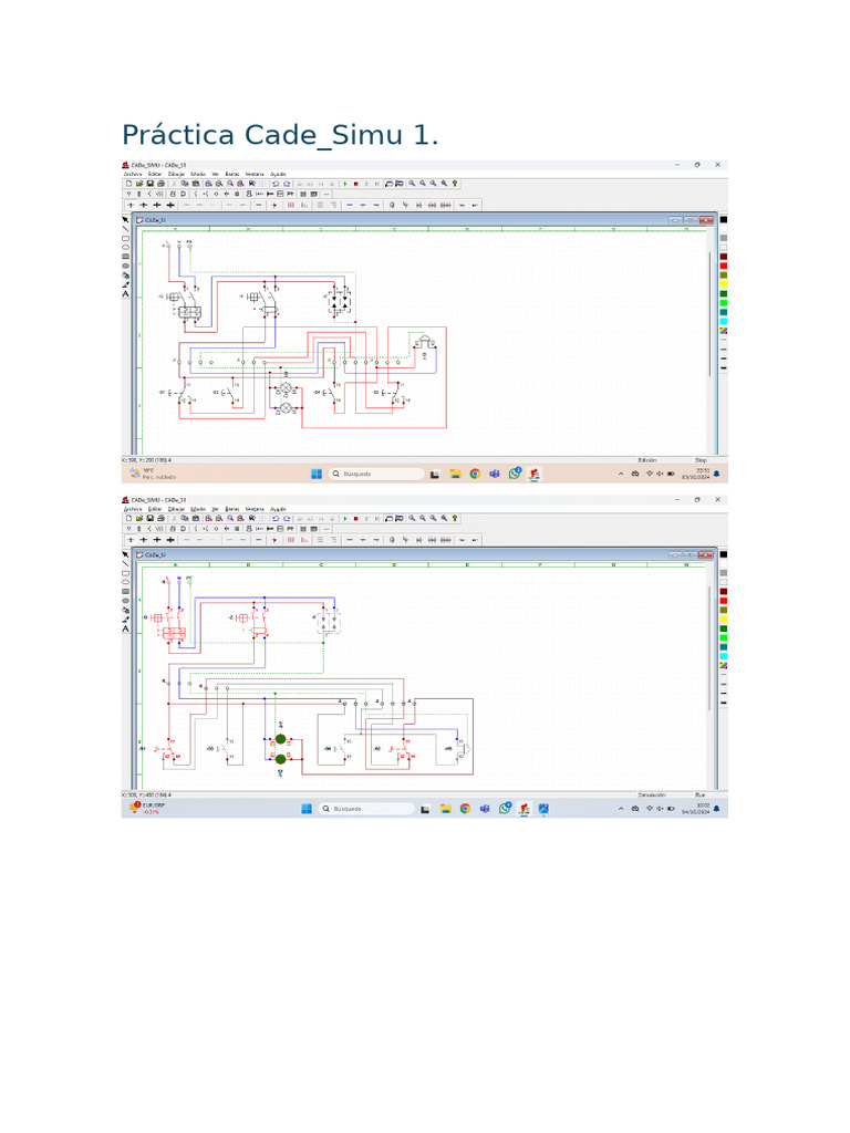 Práctica Cade - Simu 1 | PDF