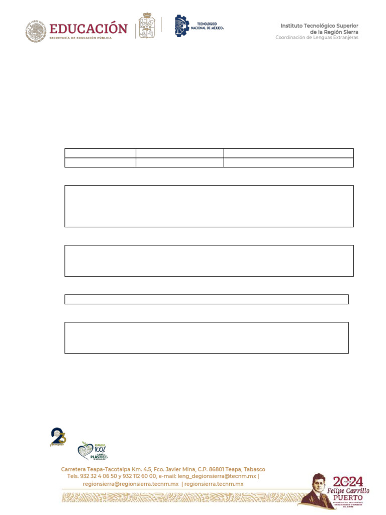 English Framework | PDF