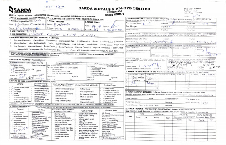 Permit System | PDF