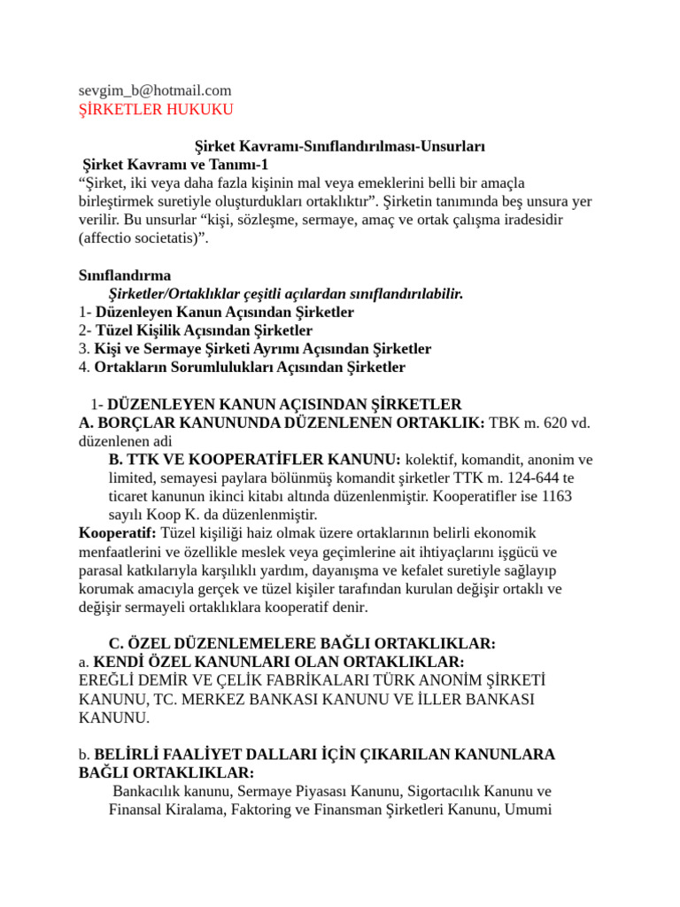 Ticaret Final Notu | PDF