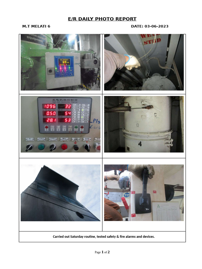 MT6 - ER Daily Photo Report (03!06!2023) | PDF