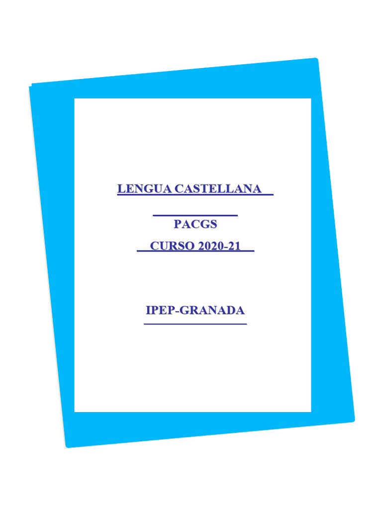 Cuaderno Gramã Tica | PDF
