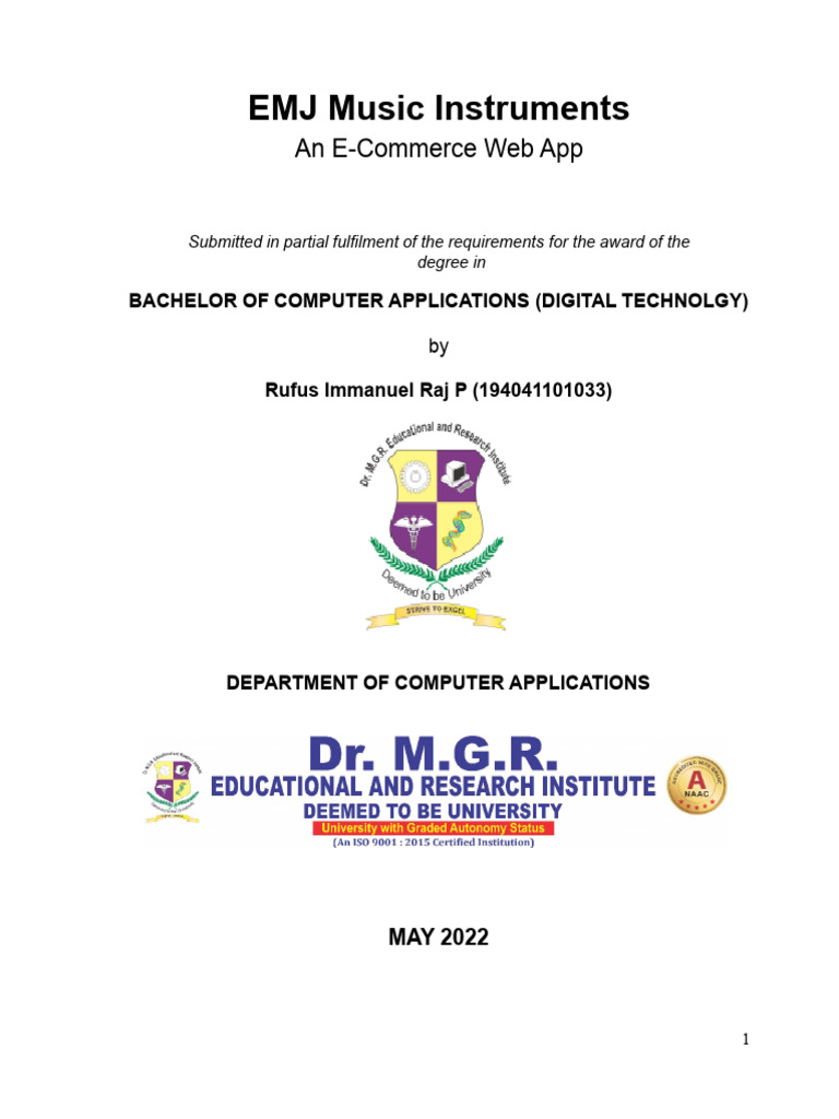 Music Project | PDF