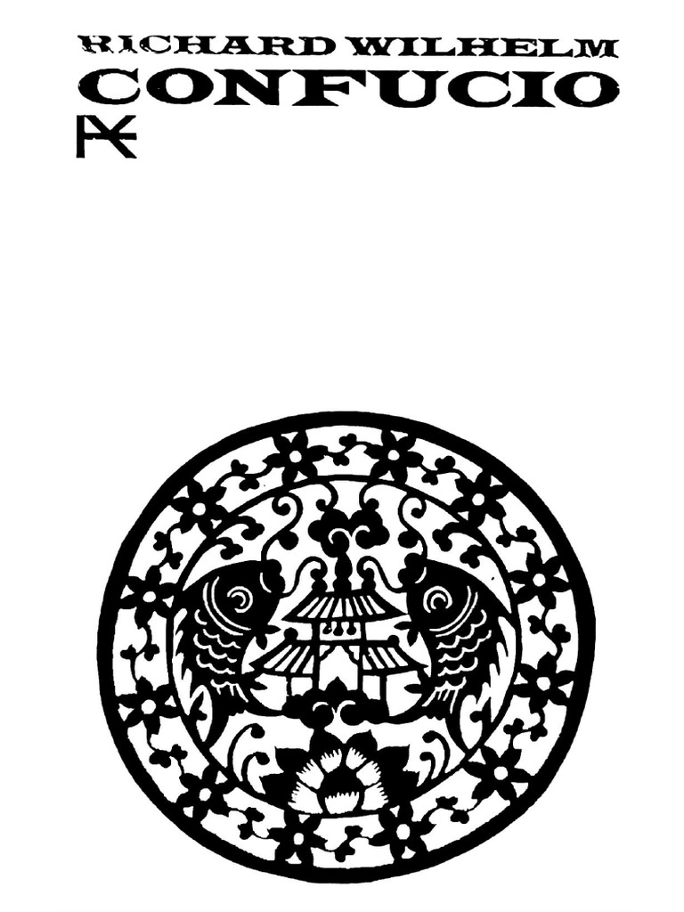 Richard Wilhelm - Confucio | PDF