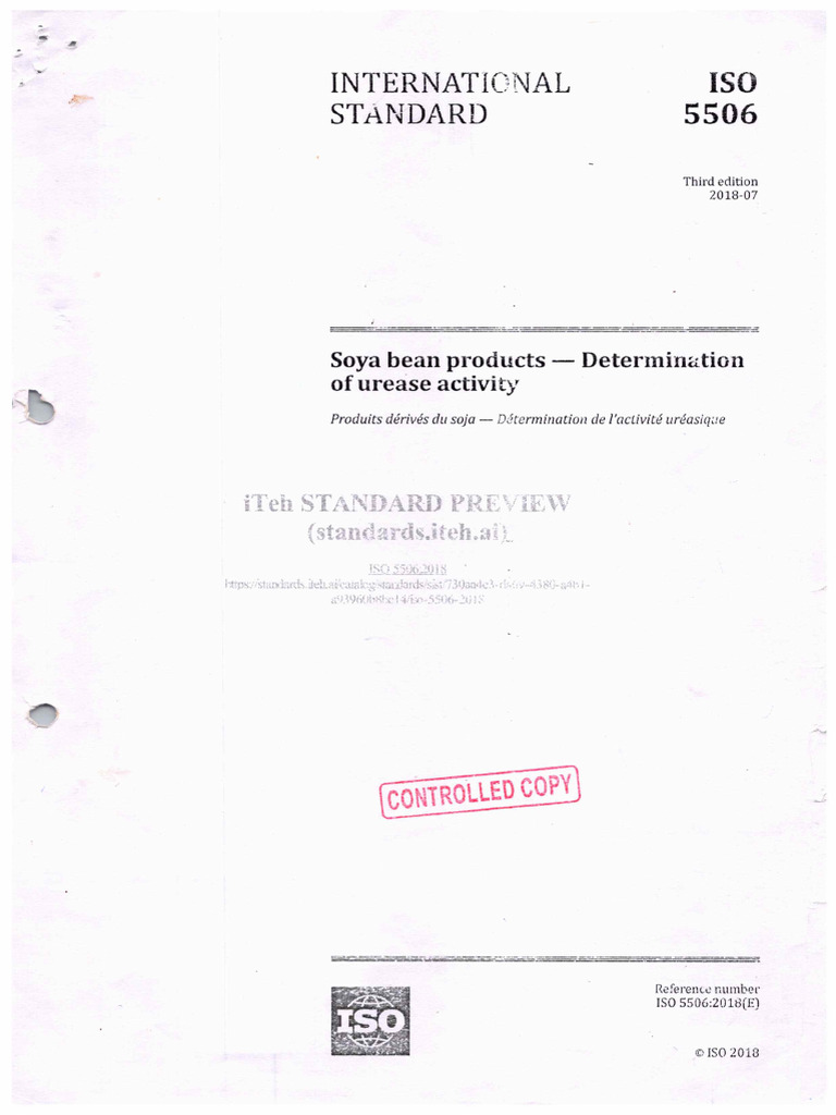 Iso 5506 RRR | PDF