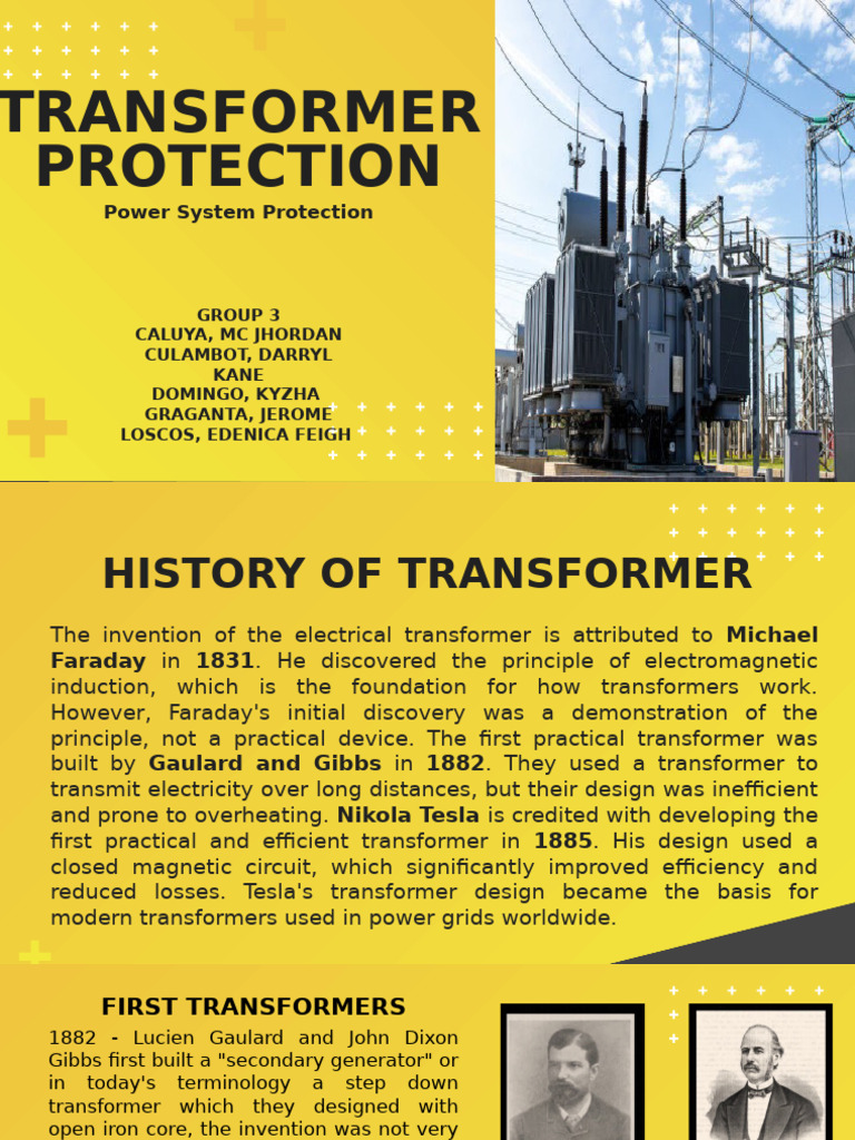Group 3 Transformer Protection | PDF Group 3 Transformer Protection | PDF