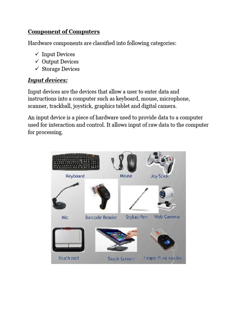 Components of Computes | PDF