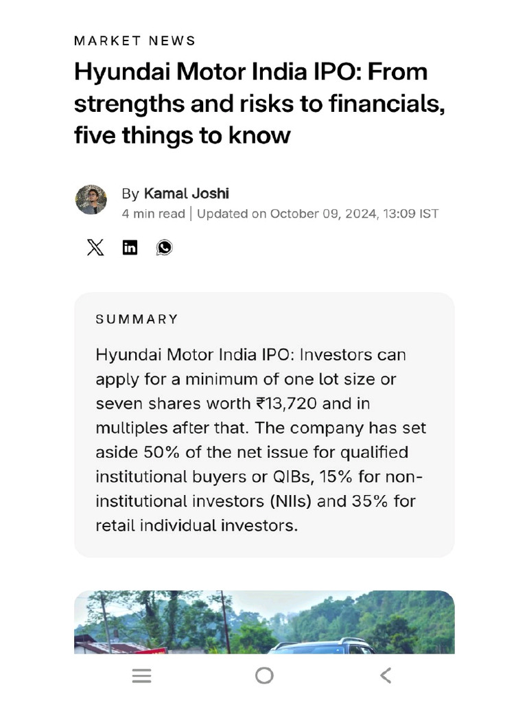 Hyundai Motors | PDF