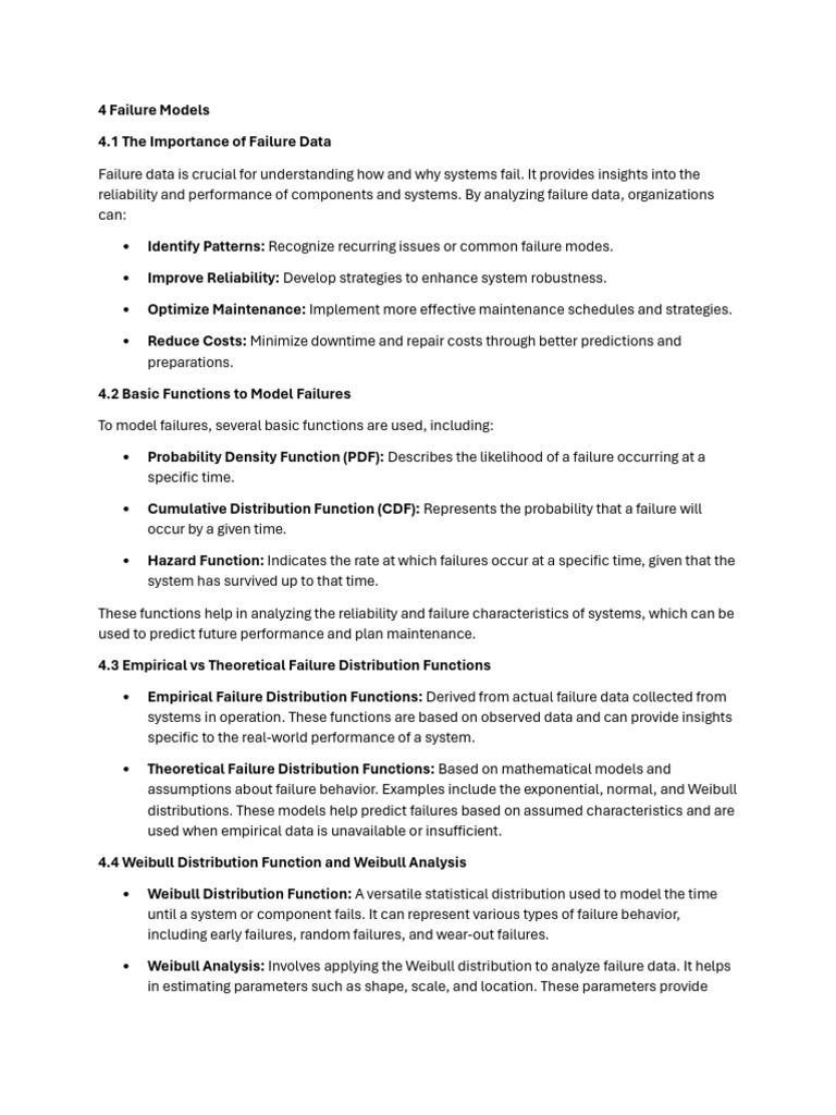 4 Failure Models | PDF
