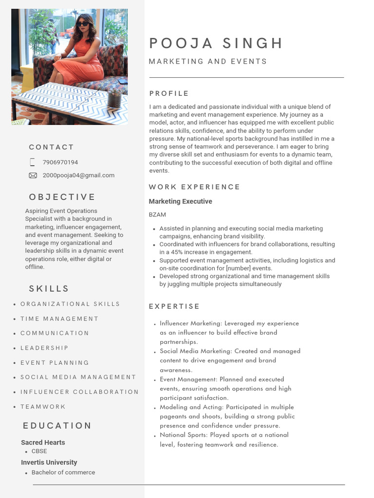 Pooja Singh Resume | PDF