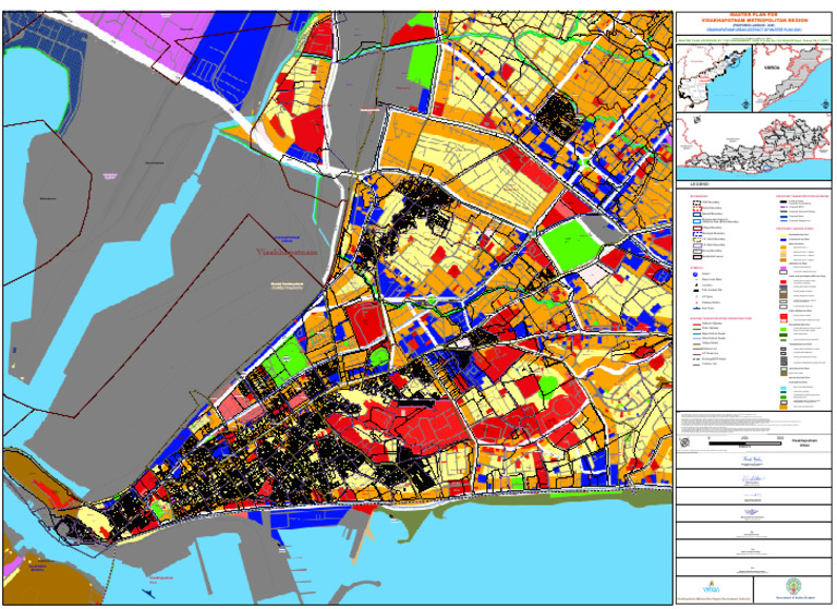 VMR Master Plan 2041 - Core Area - Visakhapatnam - English | PDF