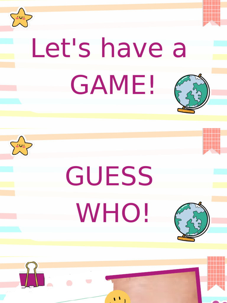 Guess Who 2 | PDF