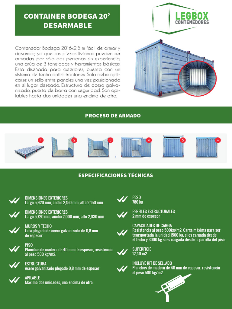 Bodega Desarmable | PDF