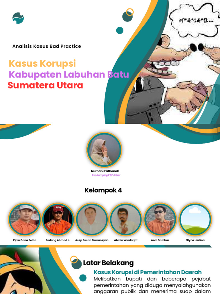 Tugas Analisis Korupsi Kelompok 4 PGP Jabar - Compressed | PDF