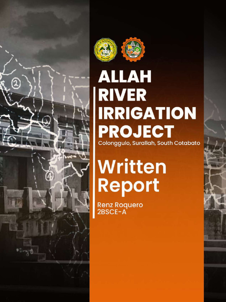 Renz Roquero, Allah River Irrigation Project | PDF