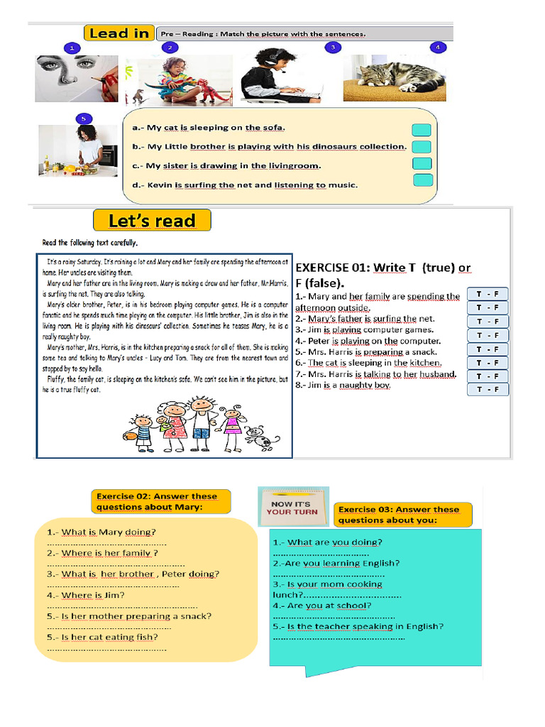 4to SESION 5 - Ficha de Aplicacion | PDF