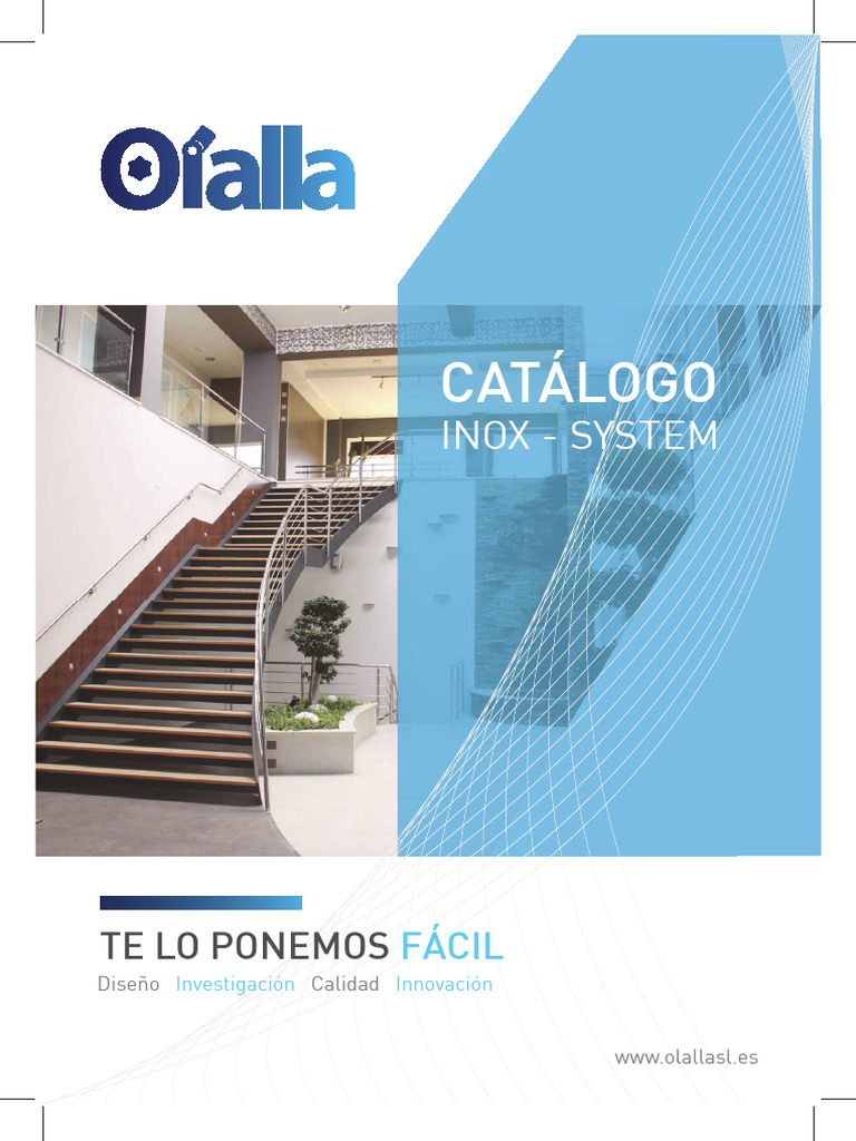 Catálogo OLALLA Inox-Sistem | PDF | Diseño | Hogar, jardinería y bricolaje