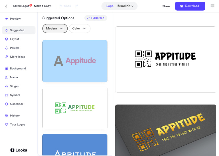 Free Logo Maker - Get Custom Logo Designs in Minutes Looka | PDF