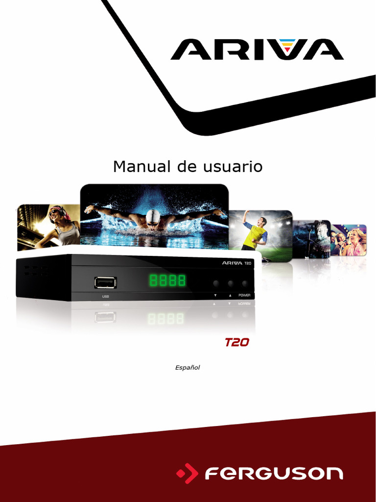 Receptor TDT Ariva T20 Manual Castellano | PDF