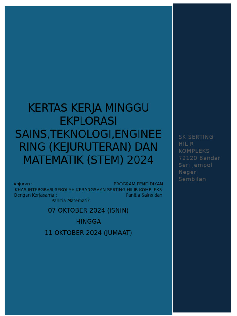 Kertas Kerja Stem | PDF